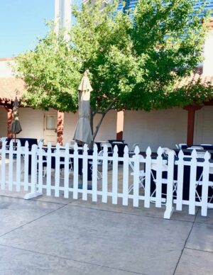Picket Fence | RSVP Party Rentals - Crowd Control Solutions