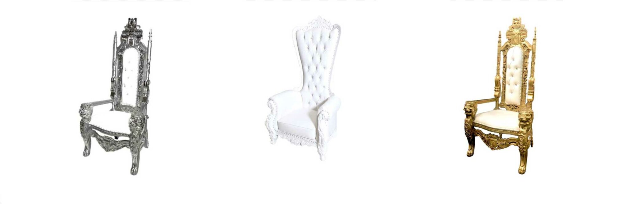 Throne Chairs at RSVP Party Rentals