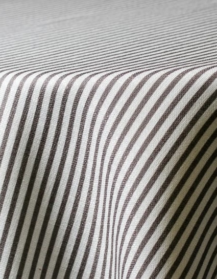 Morgan Tobacco Stripe | RSVP Party Rentals - Linen